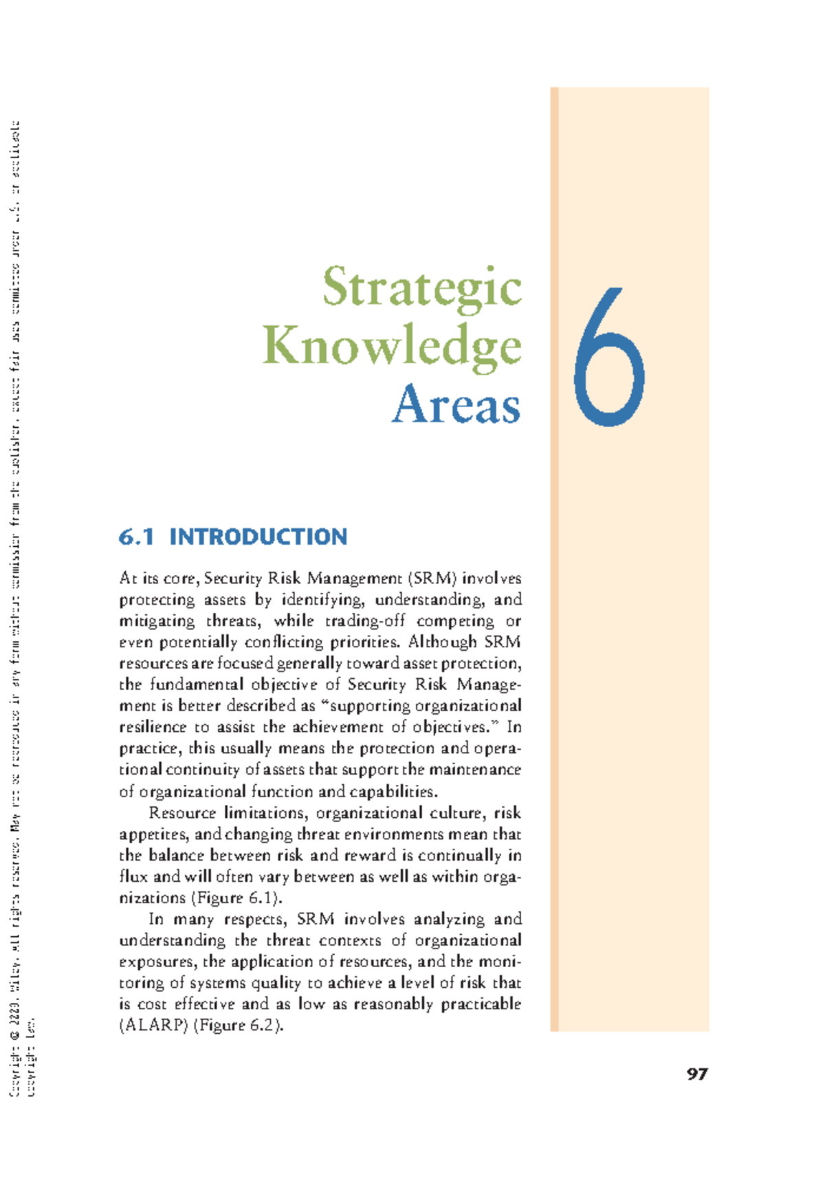 SRM body of knowledge - 97 6 Strategic Knowledge Areas 6 INTRODUCTION ...