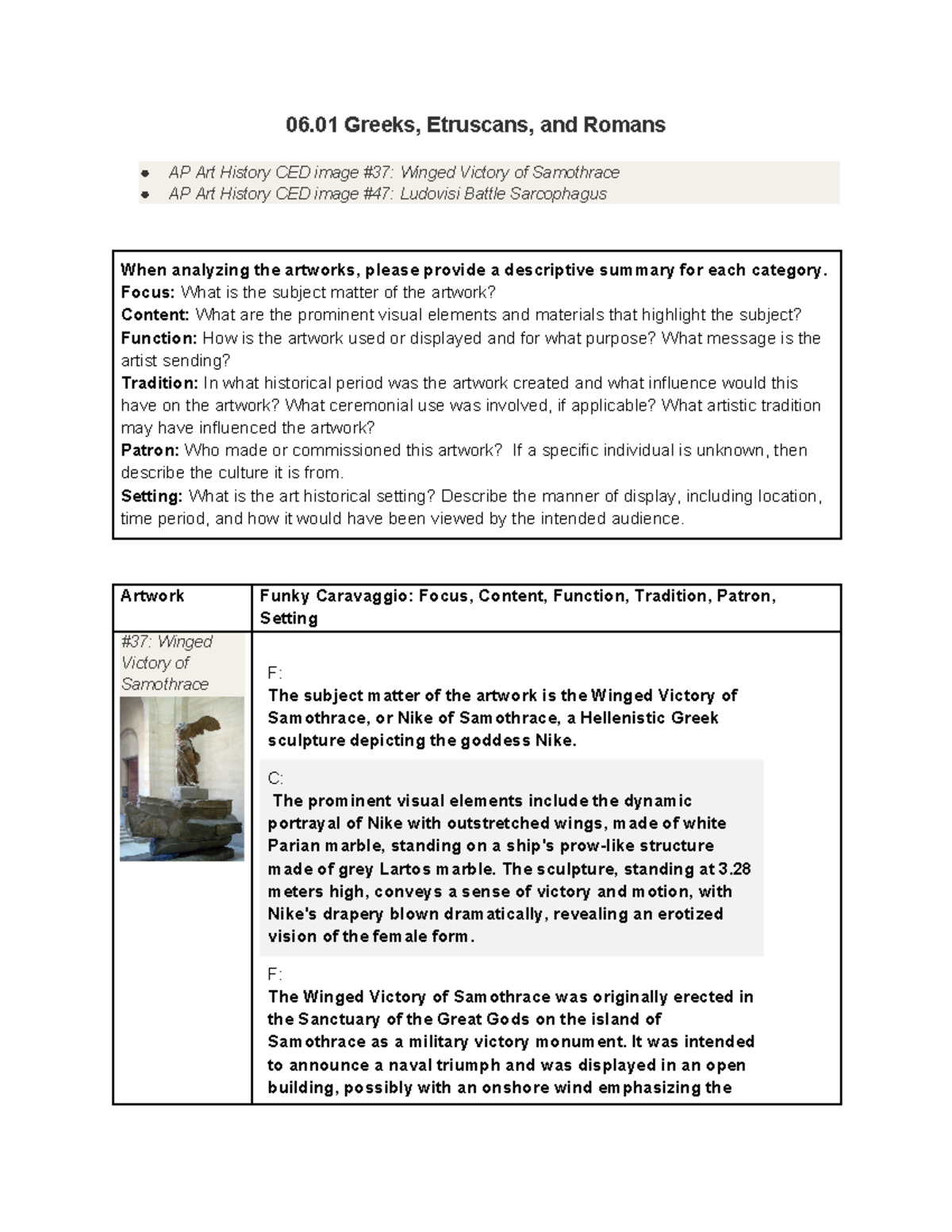 06.01 Greeks, Etruscans, and Romans - 06 Greeks, Etruscans, and Romans ...