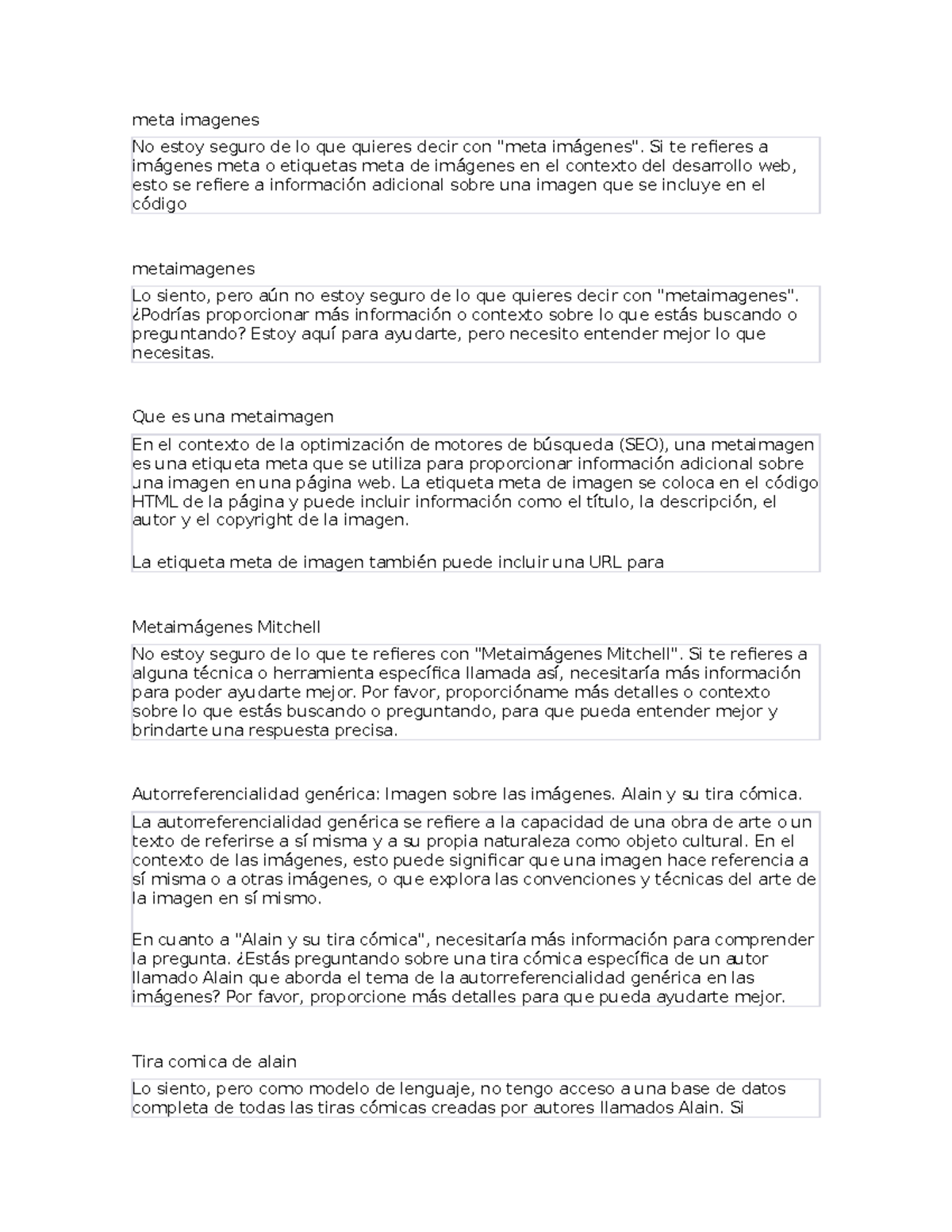Metaimagenes 2 - meta imagenes No estoy seguro de lo que quieres decir ...