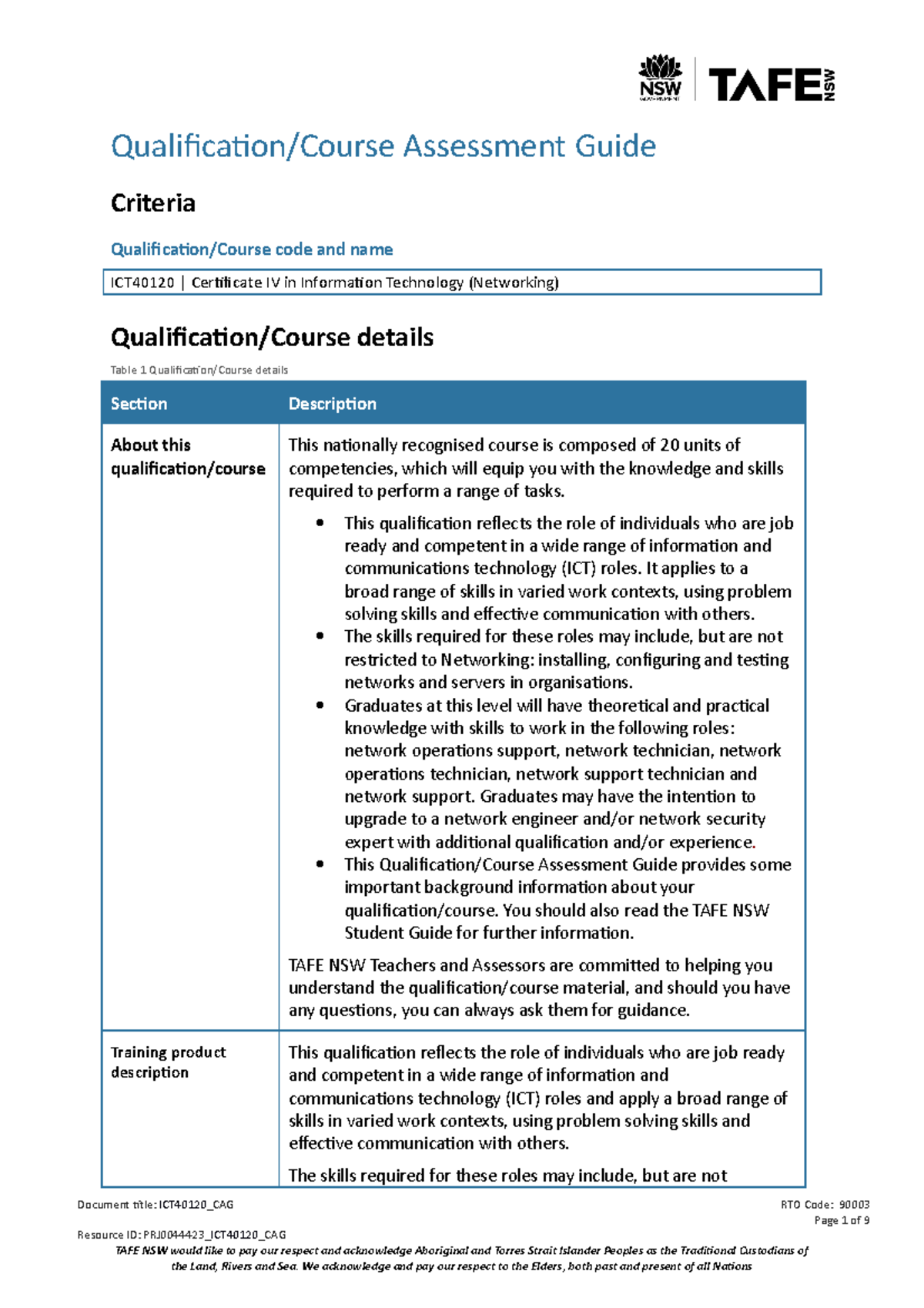 Course Assessment Guide - Qualification/Course Assessment Guide ...
