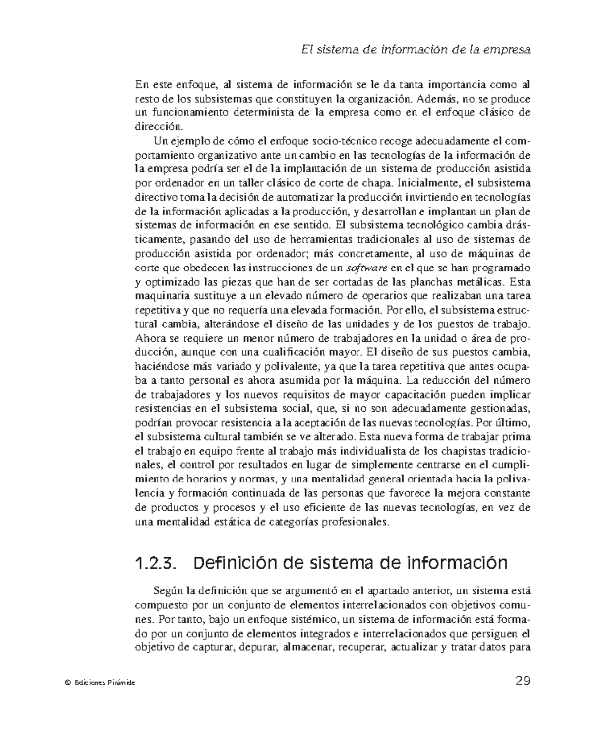 La gestión de los sistemas de información en la empresa teoría y casos ...