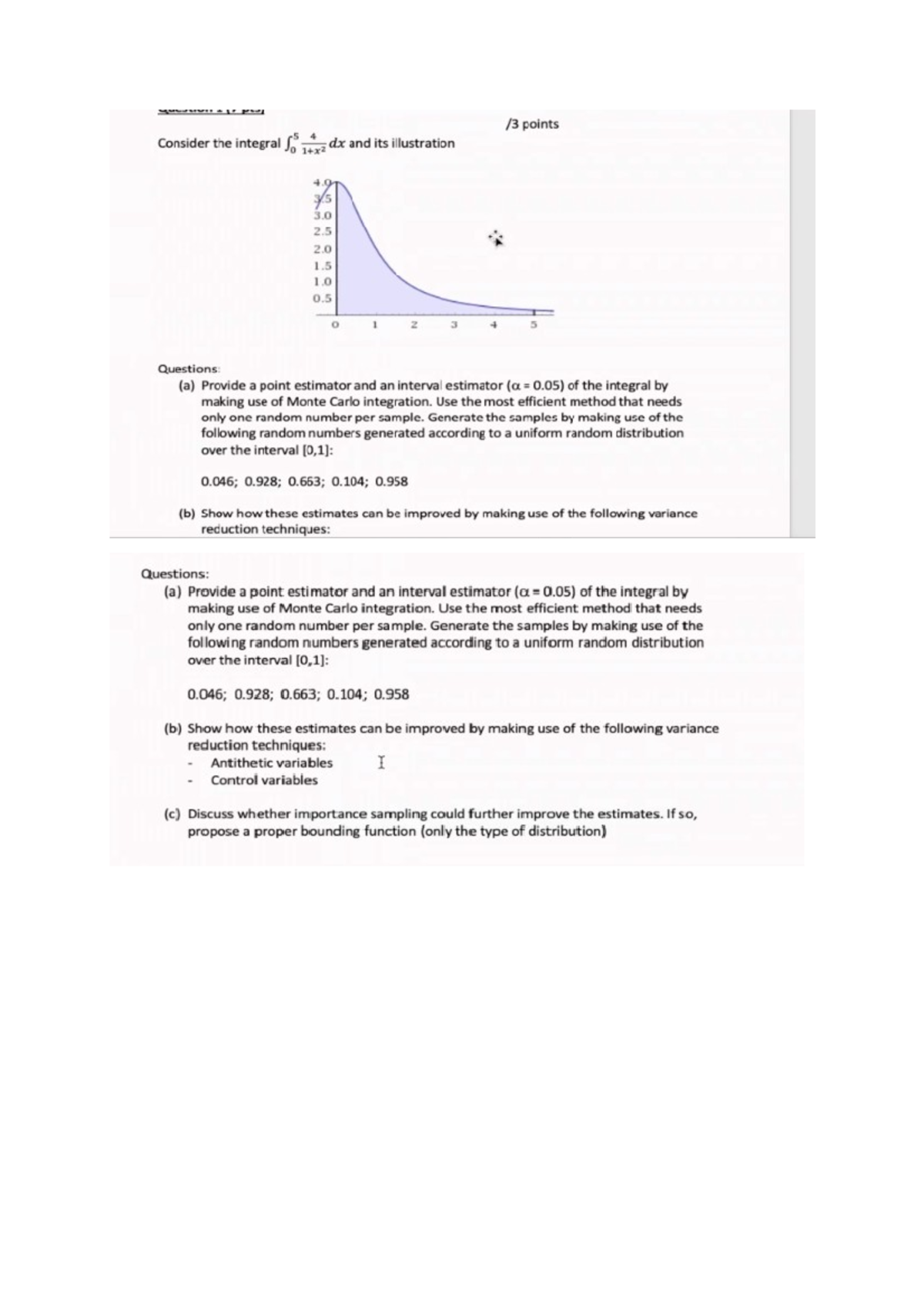 Doc2 - Example question exam simulation modeling - Kinetic Modelling ...