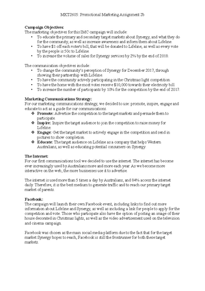 Example Ad Critique 3 - assignment 1 ad critque - Table of Contents ...