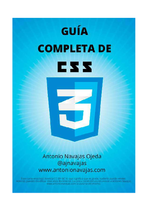 Curso HTML5 v1 - apuntes - SOBRE LA GUÍA Guía HTML El presente de la ...