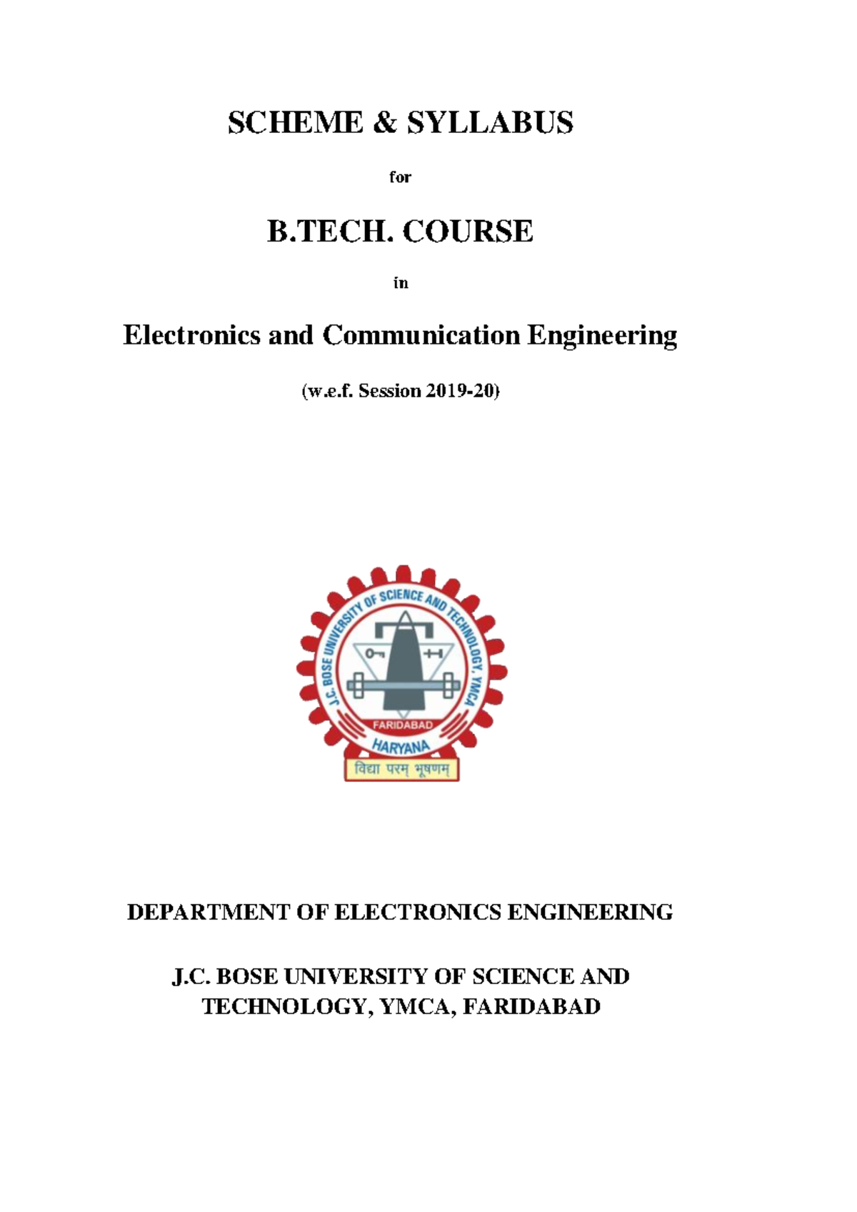 SRAM - SCHEME & SYLLABUS for B. COURSE in Electronics and Communication ...