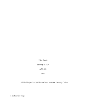 CJ-305 5-2 Project one - Peter Canuto July 30, 2023 CJ- SNHU 5-2 ...