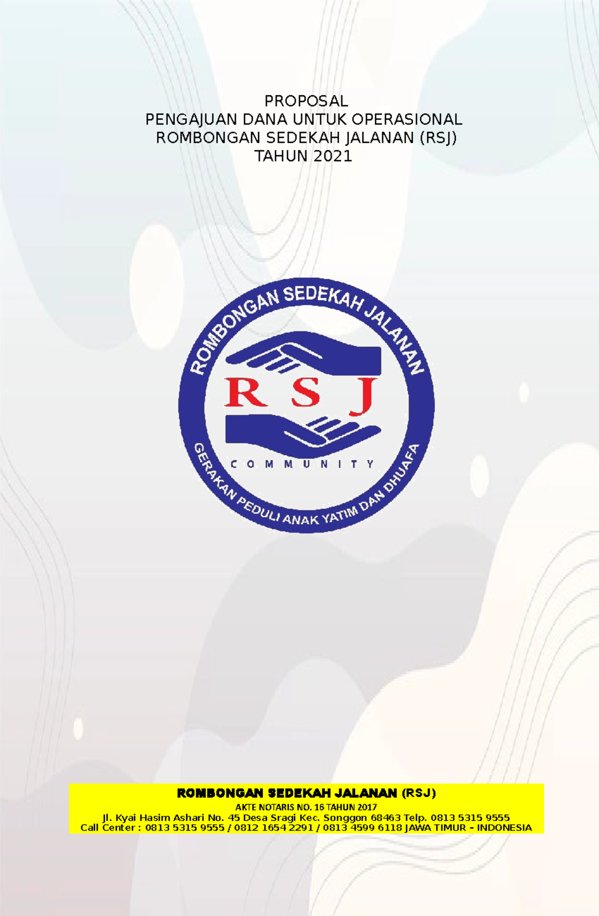 Proposal RSJ - Material purpose - PROPOSAL PENGAJUAN DANA UNTUK ...