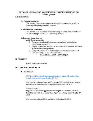 Performance task rubrics - STUDENTS GUIDE in COMPUTER SYSTEM SERVICING ...