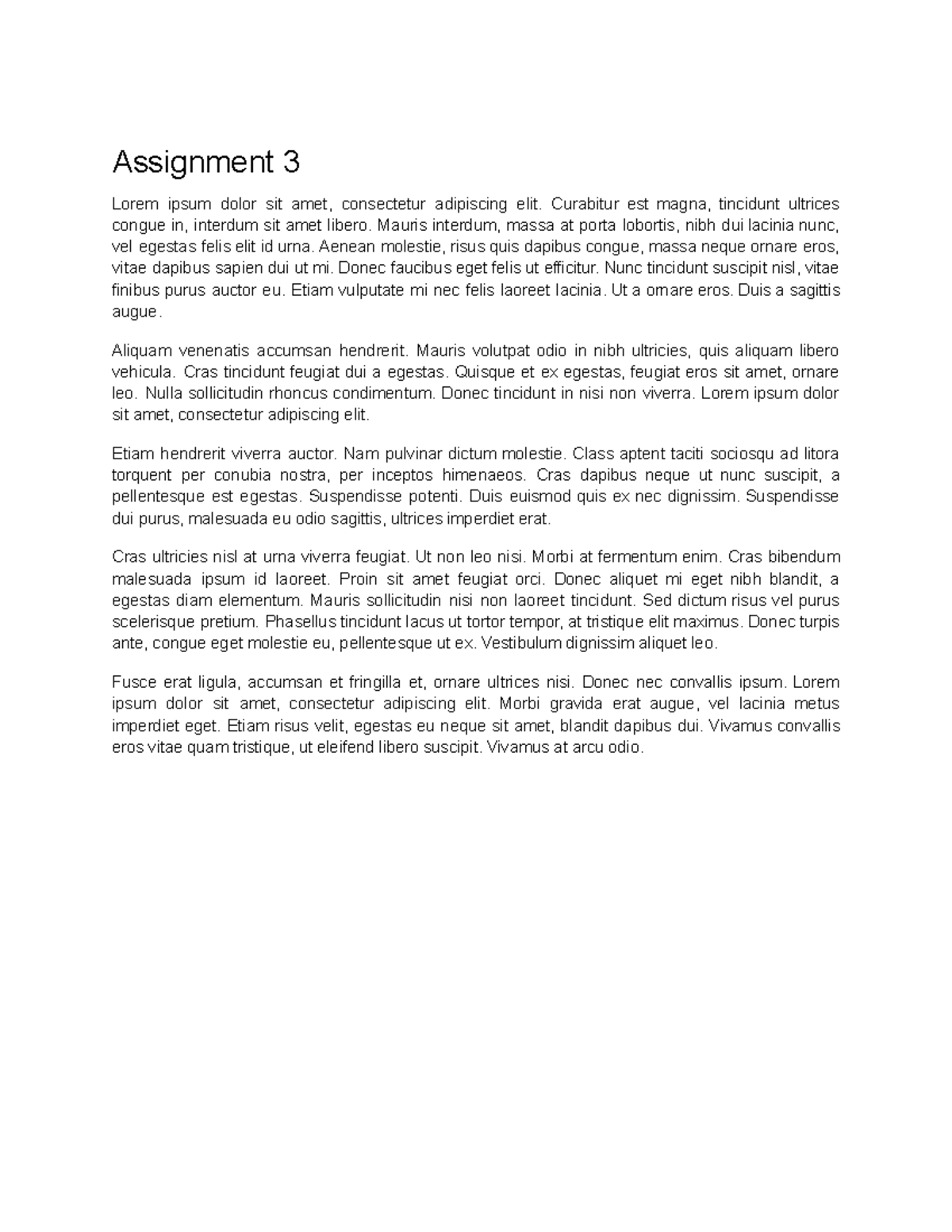 Assignment Generator Uploading - Assignment 3 Lorem ipsum dolor sit amet, consectetur adipiscing ...