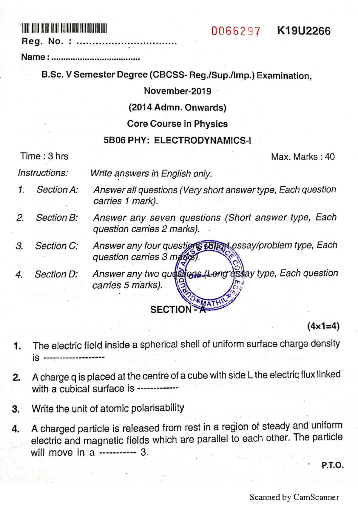 physics question paper - Physics - Scanned by CamScanner Scanned by ...