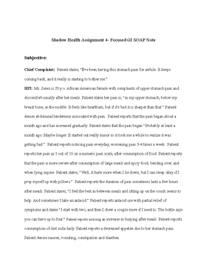 Heent (Unlimited Attempts) with SOAP Note Completed Shadow Health ...