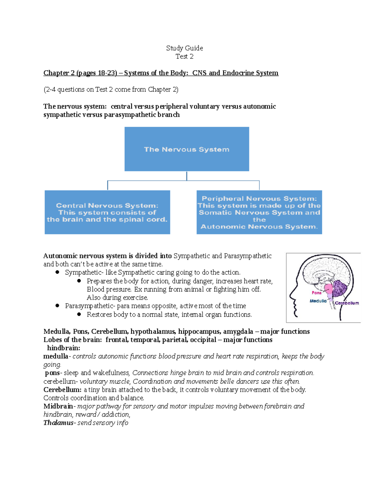 PSY 407 Study guide #2 lol - Study Guide Test 2 Chapter 2 (pages 18-23 ...
