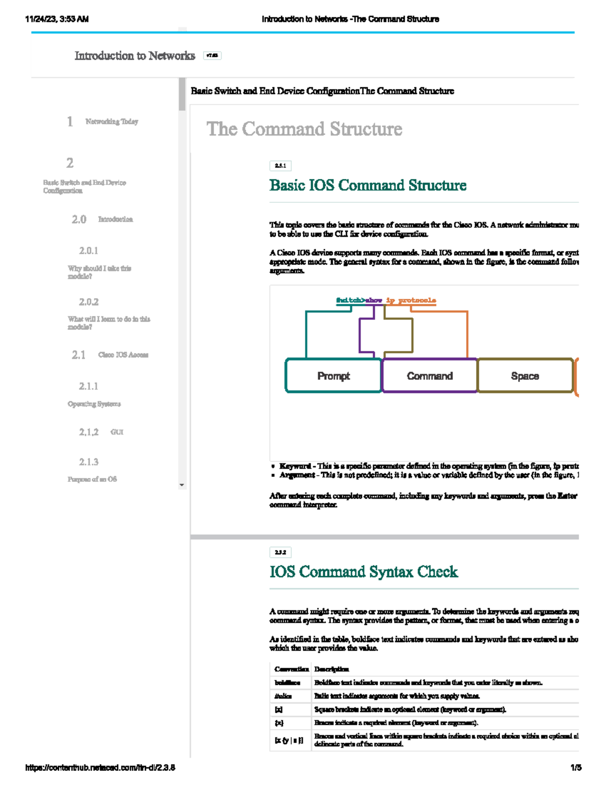 Command stracture - Computer Scince - Studocu