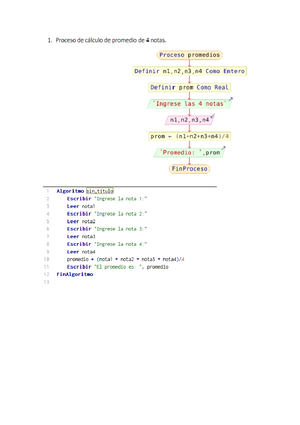 Principios de algoritmos Ejercicios propuestos - Ejercicios propuestos: Definir un algoritmo ...