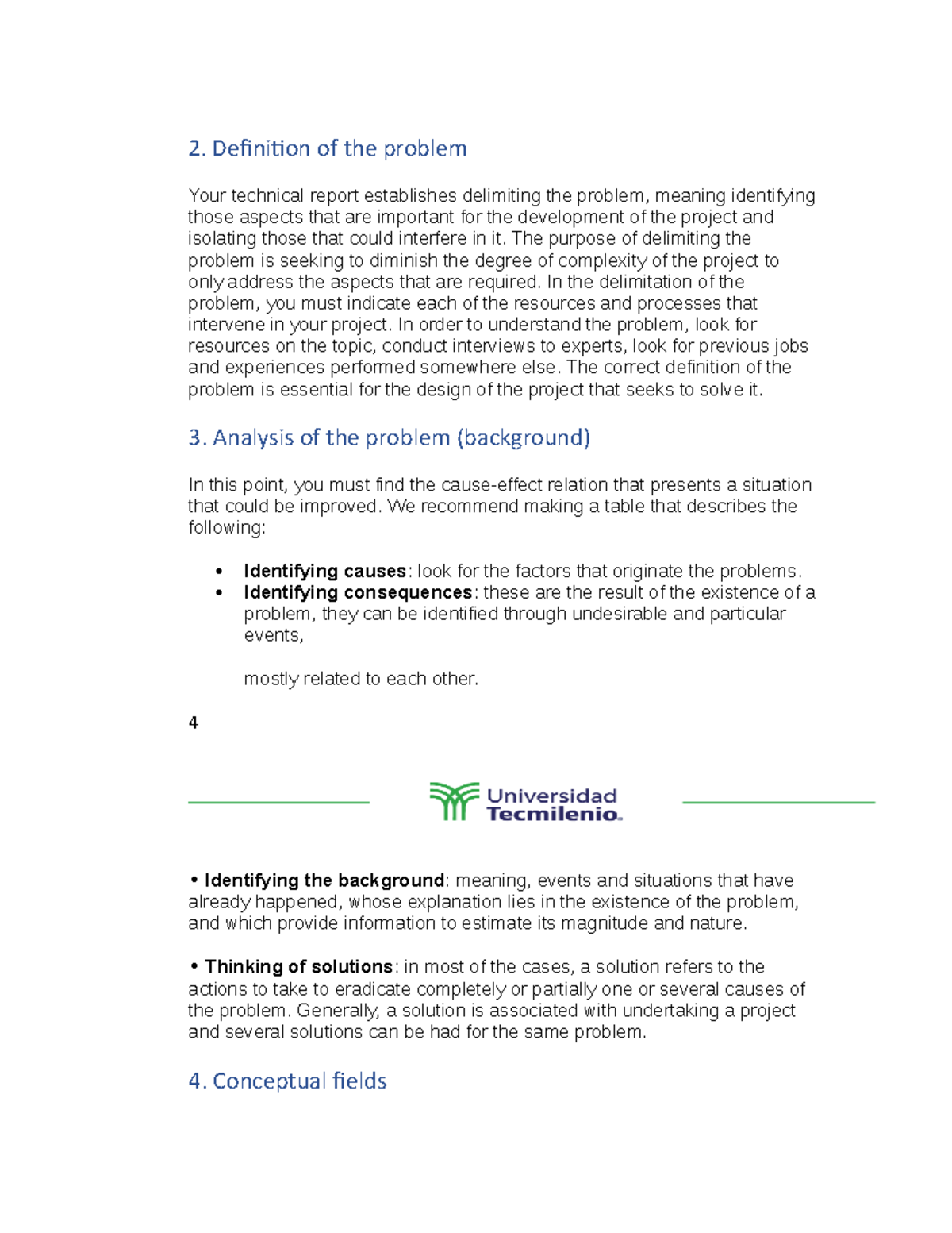 P2 Of Final Project - 2. Definition of the problem Your technical ...