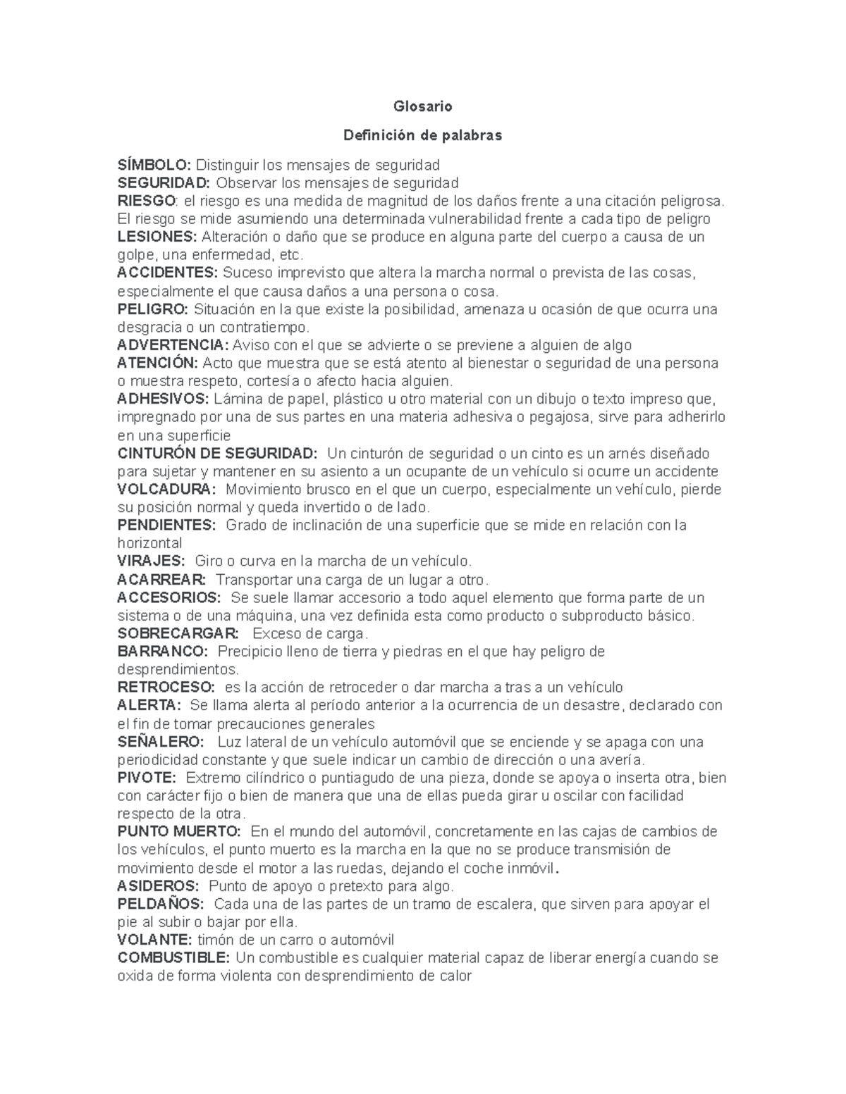 Cristian #3 actividad - jkbj - Glosario Definición de palabras SÍMBOLO ...