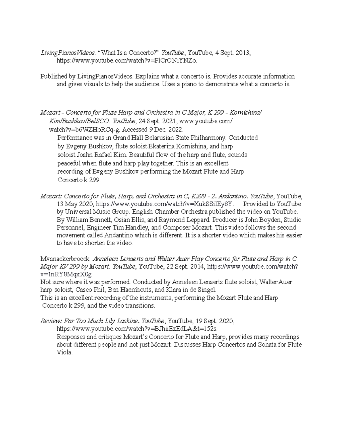 Annotated Discography - LivingPianosVideos. “What Is a Concerto ...