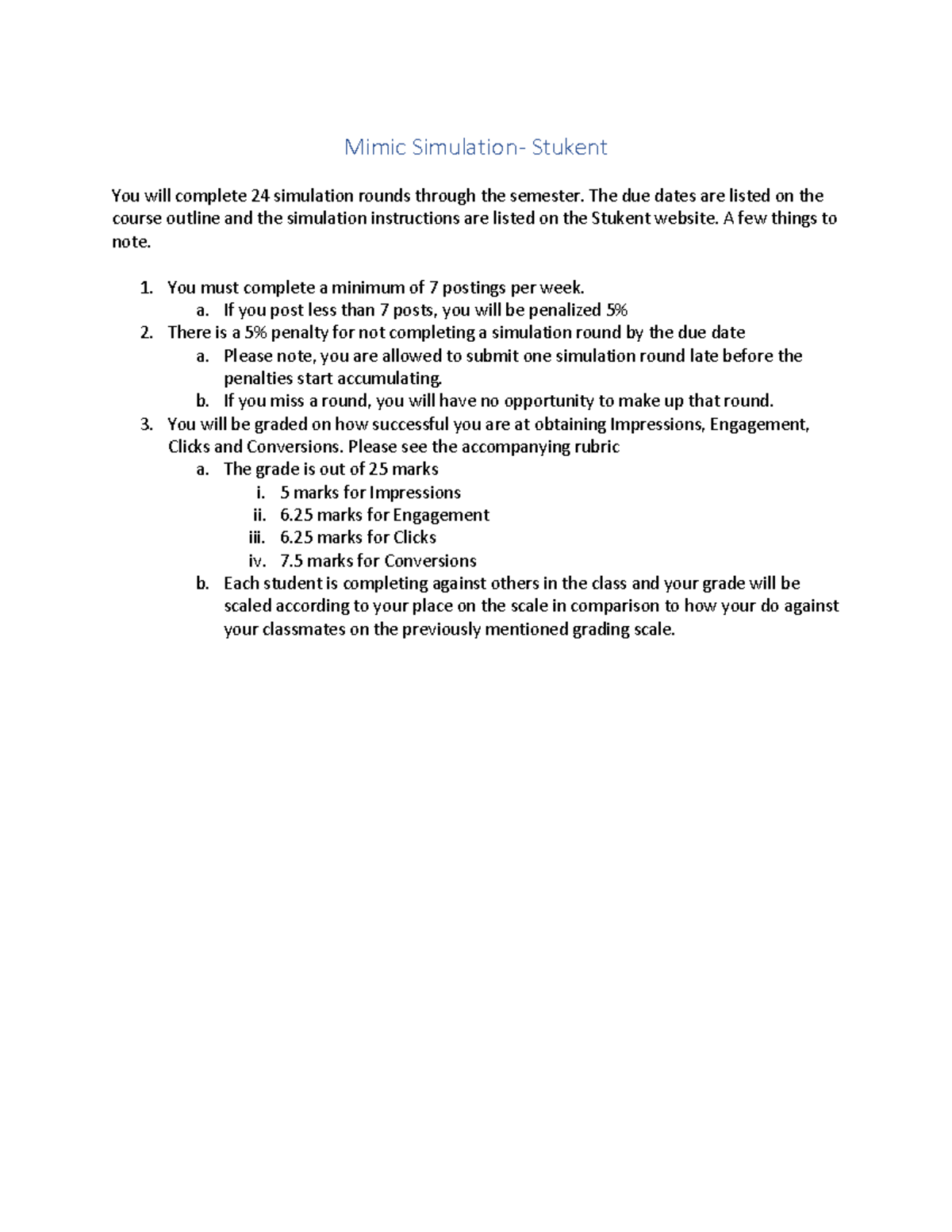 Mimic Simulation Assignment - Warning: TT: undefined function: 32 Mimic Simulation- Stukent You ...