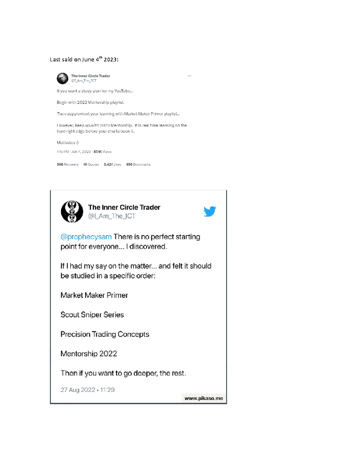 Order To Study ICT Concepts - Tecnologías de la Información y la ...