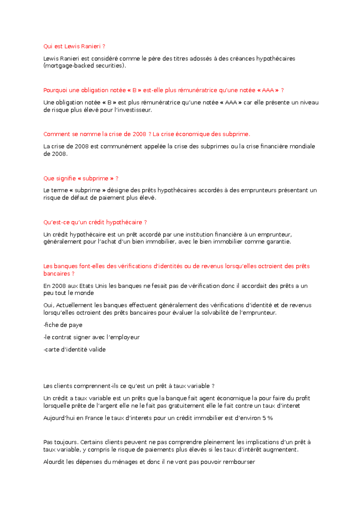 Document -4 - devoirs - Qui est Lewis Ranieri? Lewis Ranieri est ...