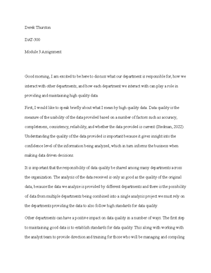 DAT 325 Project Three Template - DAT 325 Project Three Template Data Validation Replace the ...