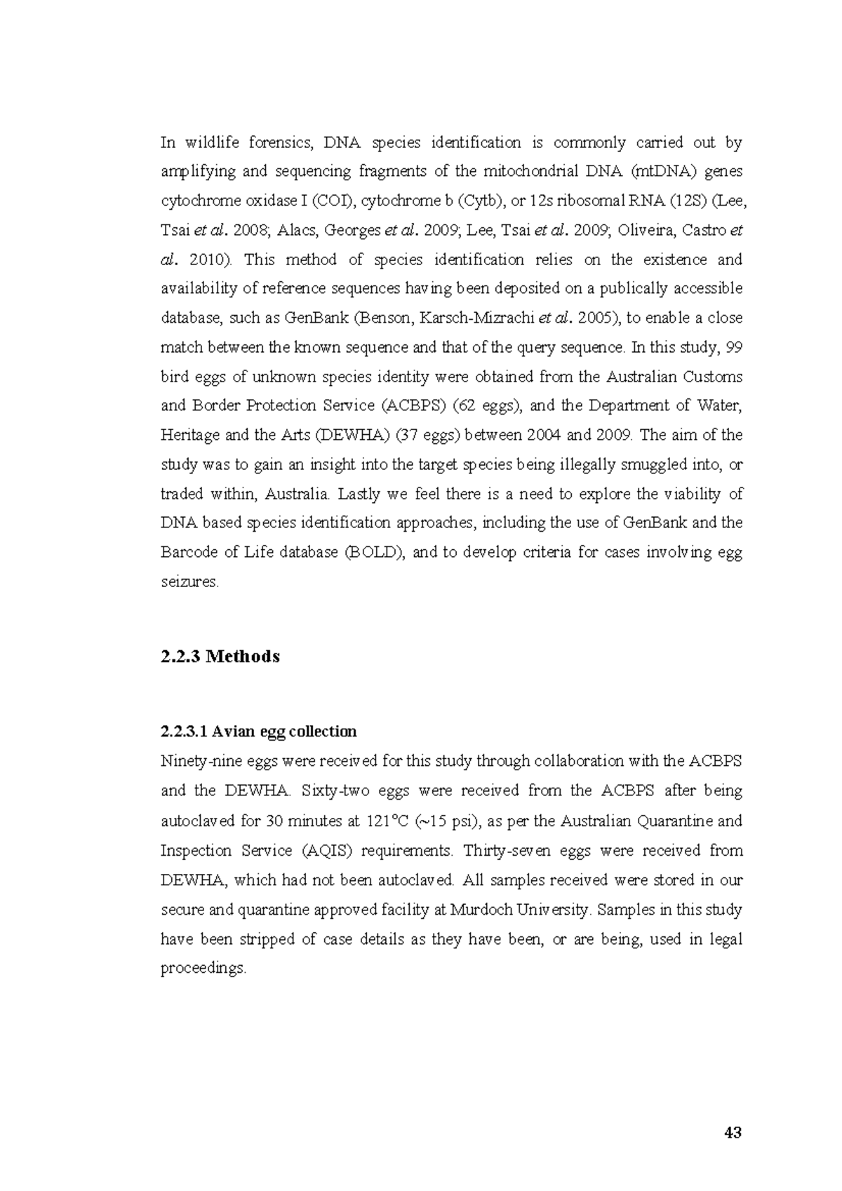 Forensic Biology-8 - Lecture - In wildlife forensics, DNA species ...