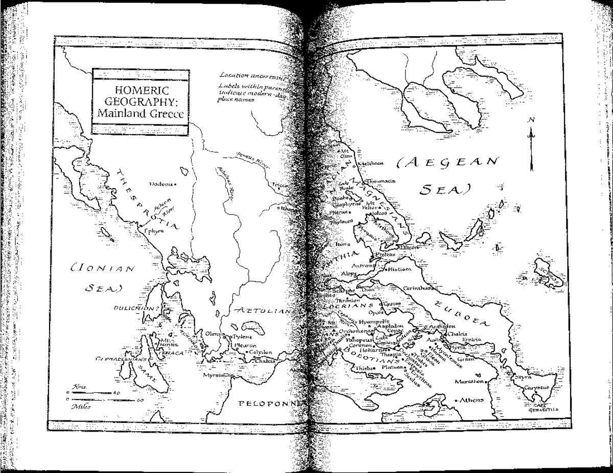 Homer Iliad trans. Fagles chp 1, The Rage of Achilles - HUM 102W - Studocu