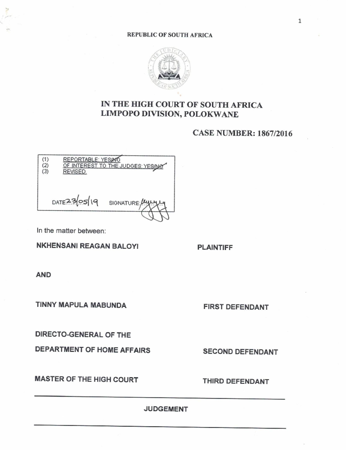 25 - Case law - CSL2601 - Studocu