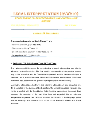 Chapter 11 - Interpretation of Contracts - WORKSHEET 11 (CHAPTER 11) Interpretation of Contracts ...