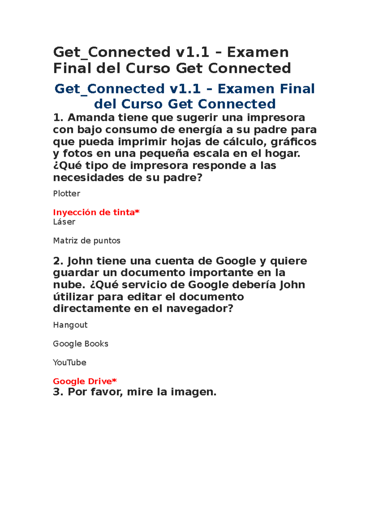 GET Connectd( Version 1.1) - Evaluación de final del curso Get Connected - Get_Connected v1 ...