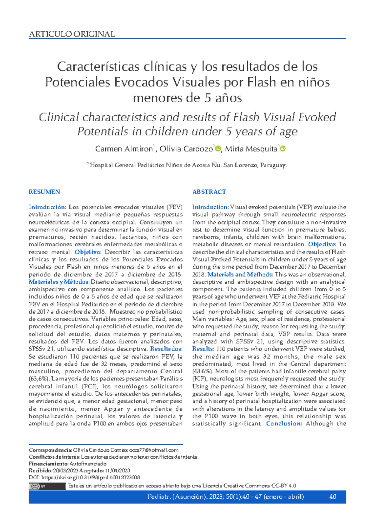Dialnet-Caracteristicas Clinicas YLos Resultados De Los Potencia ...
