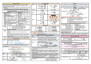 FFL Finals Cheatsheet - exam cheat sheet - Financial Statement Analysis ...