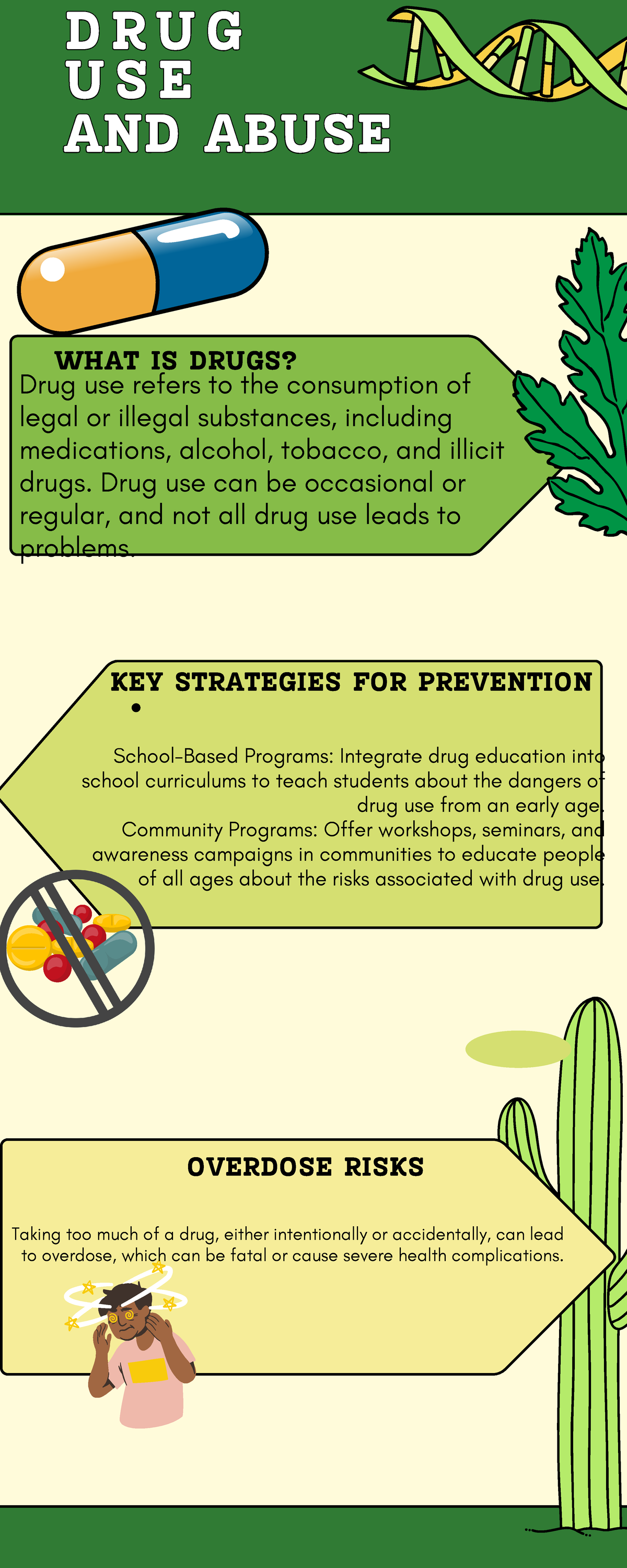 Genetic Diversity Science Educational Infographic in Green Lined Style ...