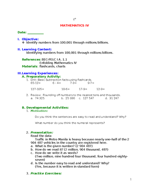 Math8 q2 mod8 Inductive and Deductive Reasoning - Mathematics Quarter 2 ...