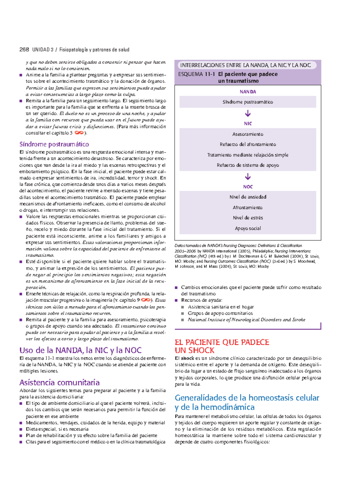 3.2 Shock Hipovolémico - 268 UNIDAD 3 / Fisiopatología y patrones de ...