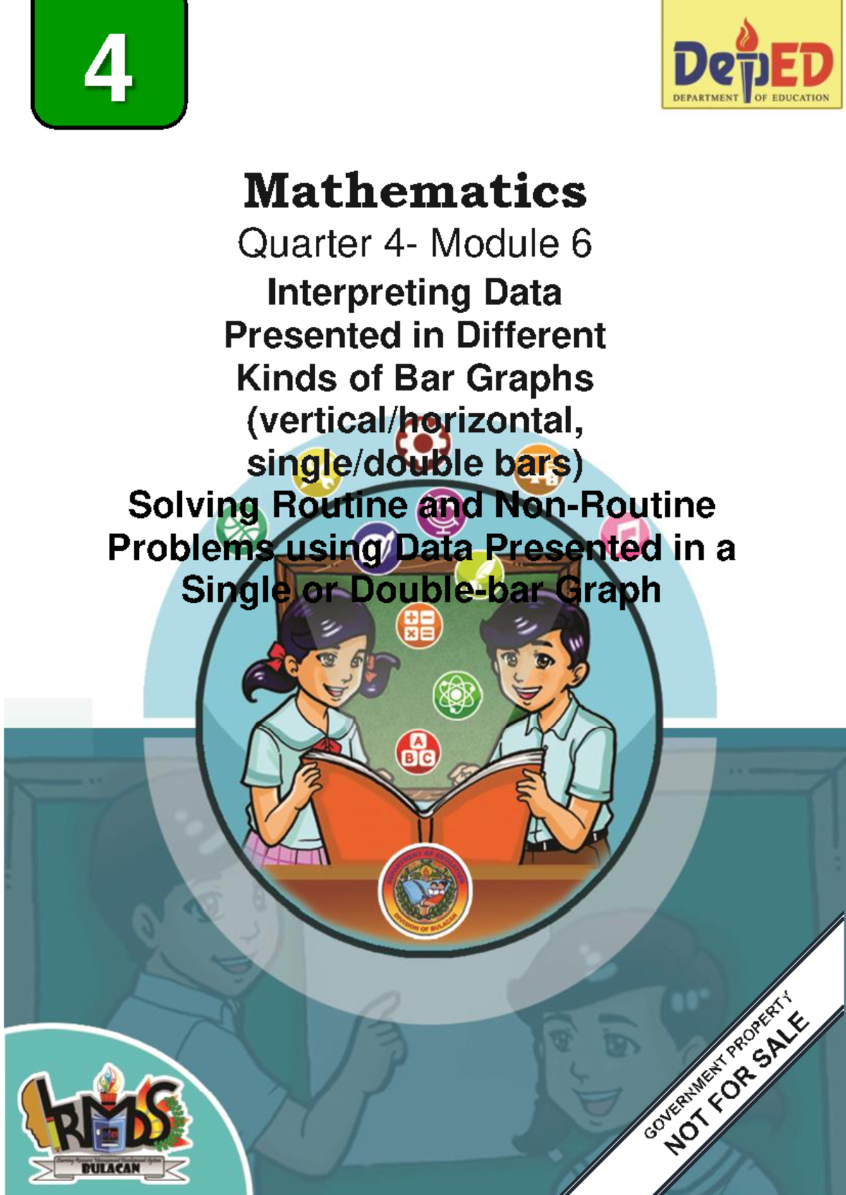 MATH 4 Q4 Module 6 - 4 ` Mathematics Quarter 4 - Module 6 Interpreting ...