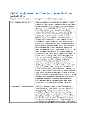 CJ-207 Assignment 5-2 Template - Key Steps Identify the 8 key steps a ...