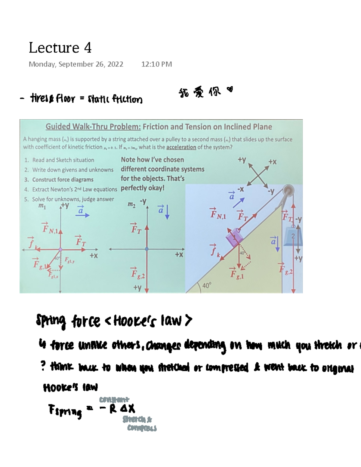 Lecture 4 - 01:750:161 - Lecture 4 Monday, September 26, 2022 12:10 PM ...