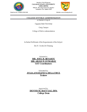 HRM CASE Study Paper-1 - CAGAYAN STATE UNIVERSITY CARIG CAMPUS Palm St ...