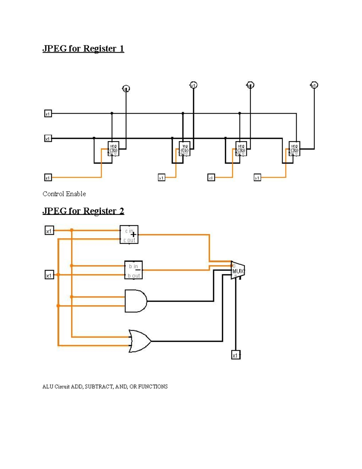 Written Assignment Unit 4 Computer Systems Jpeg For Register 1 Control Enable Jpeg For
