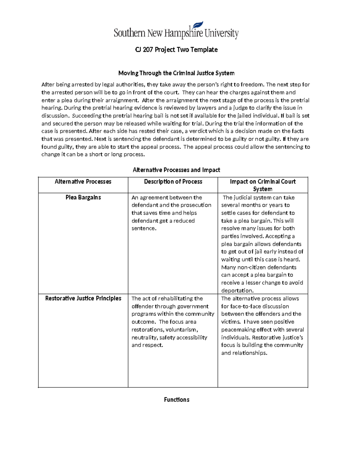 CJ 207 Project Two Template - CJ 207 Project Two Template Moving ...