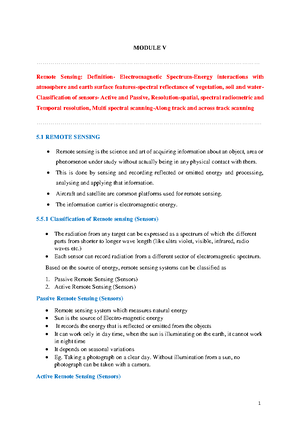 Module 1 Notes - BASIC CIVIL ENGINEERING NOTES MODULE 1 A. RELEVANCE OF ...