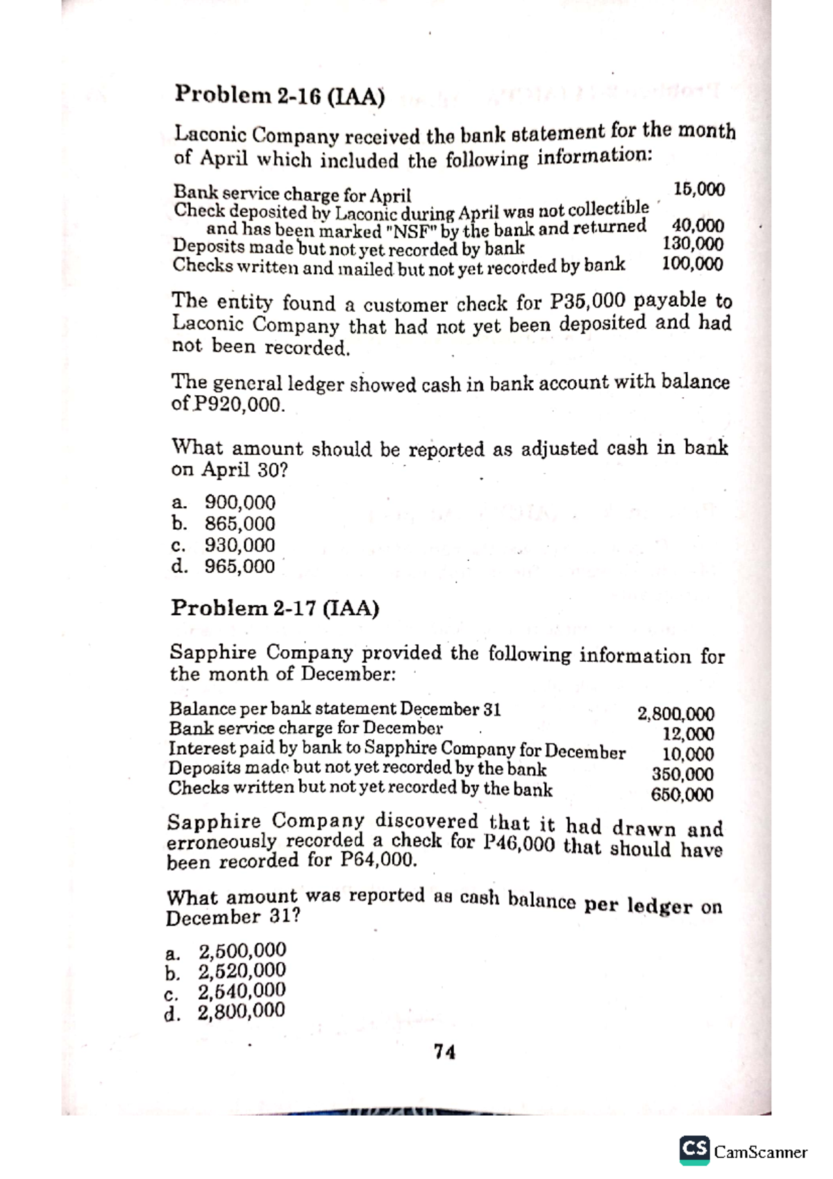 Problem 2 - Intermediate Accounting (Volume 1) 2021 edition by: Valix - Accountancy - Studocu