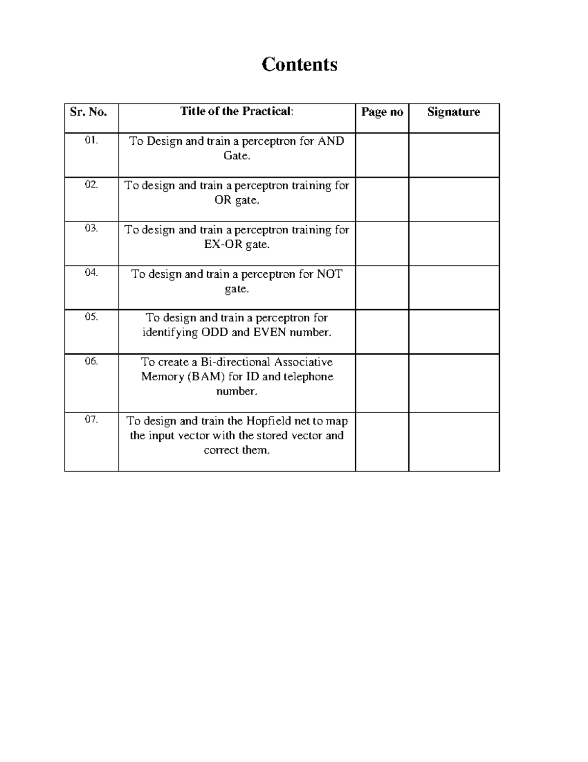 NNFL Lab Manual For Computer Science Department Contents Sr No nnfl-lab-manual-for-computer-science-department-contents-sr-no