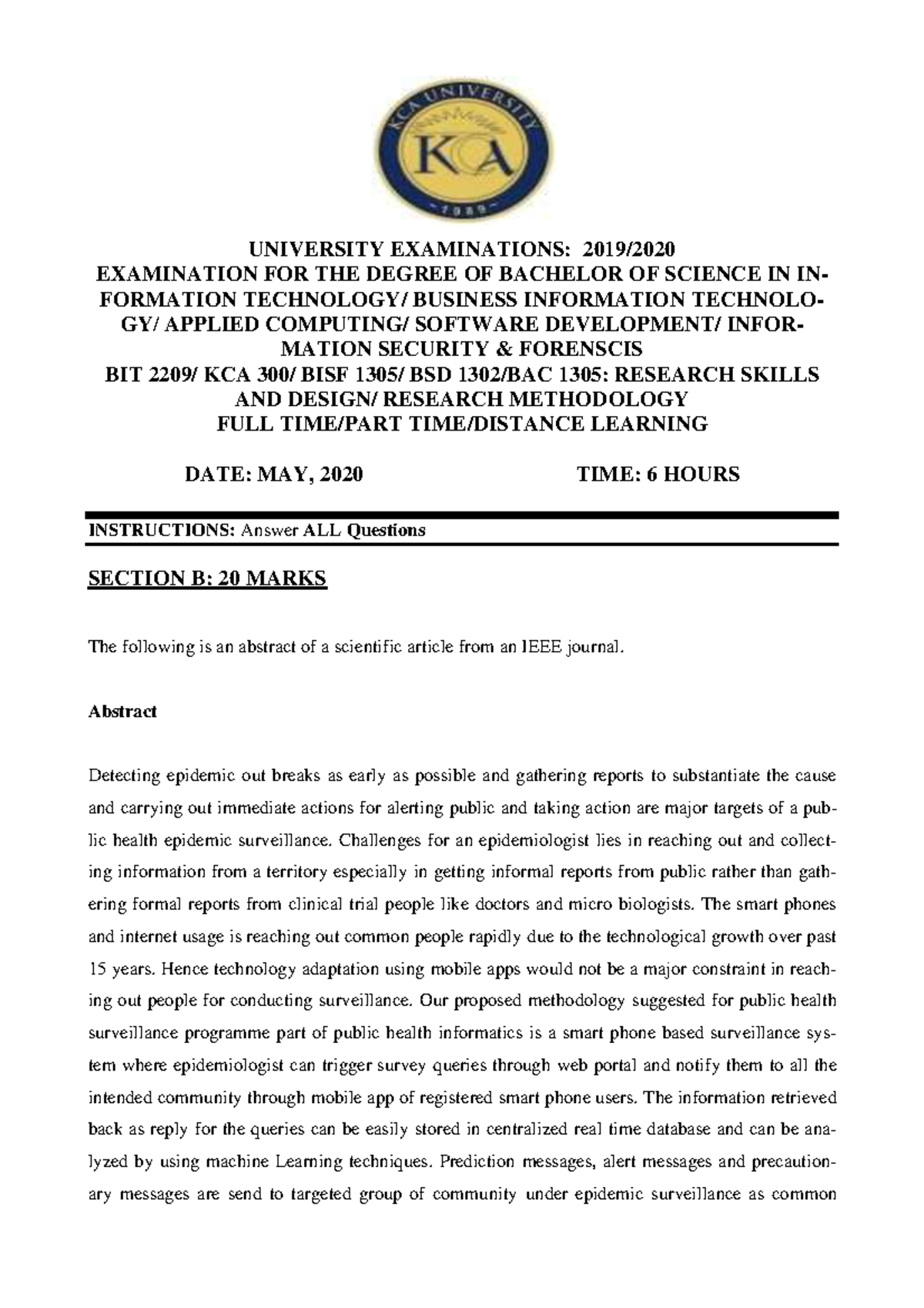 Bit 2209 kca 300 bisf 1305 bsd 1302bac 1305 - research skills and ...