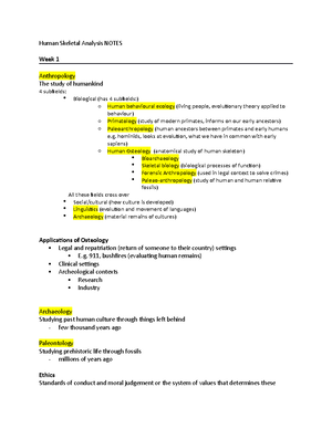 BIAN Study Sheet 1 - BONE GROWTH PROCESSES Modelling original ...