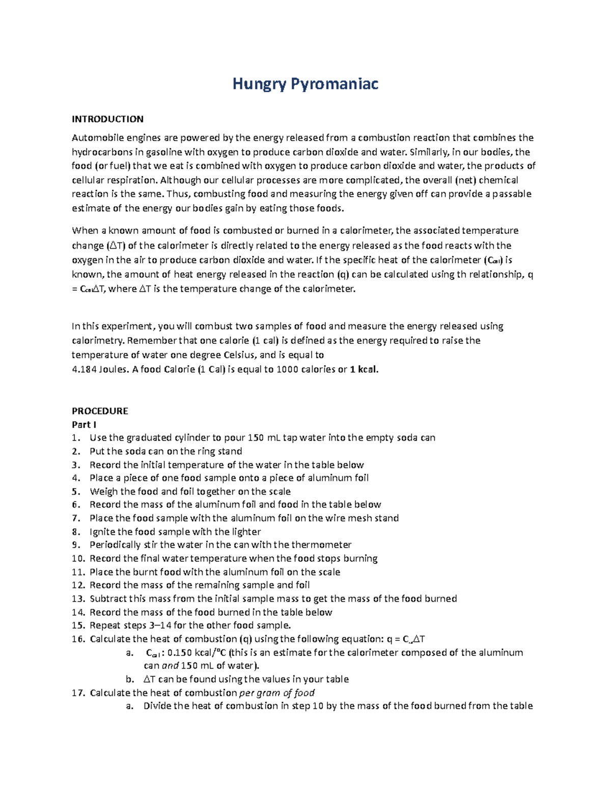 12 - Hungry Pyromaniac - memes - Hungry Pyromaniac INTRODUCTION ...