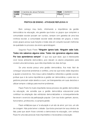 Gestão - elabore um texto discursivo (de 25 a 30 linhas), discutindo ...