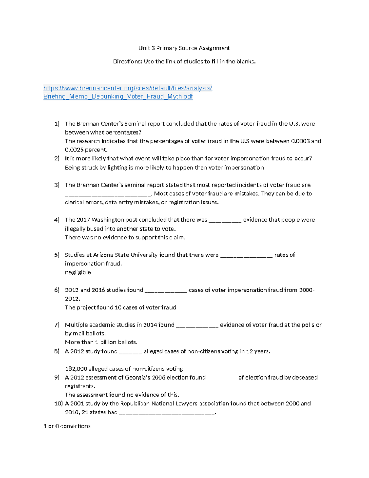 Unit 3 Primary Source Assignment - Unit 3 Primary Source Assignment ...