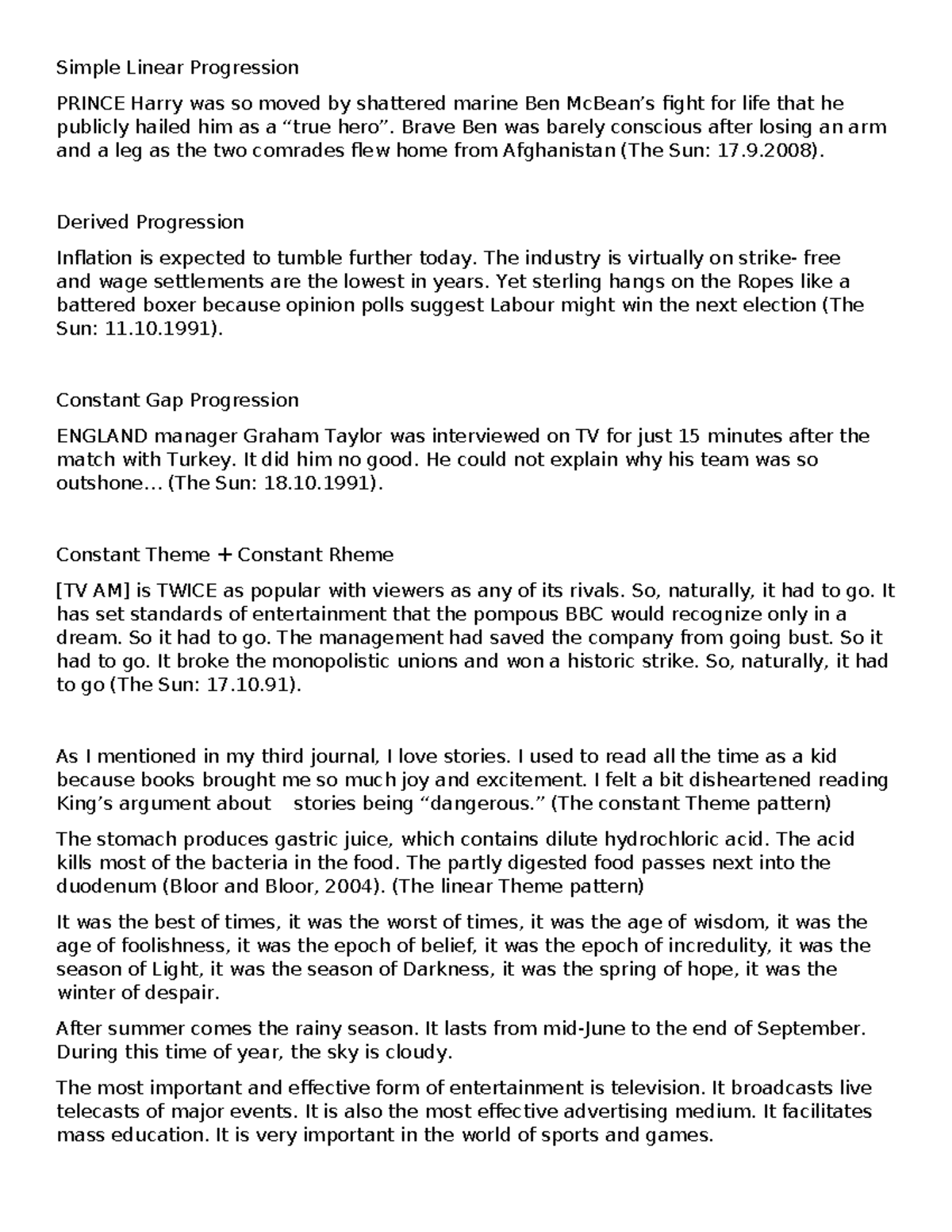 Simple Linear Progression - Simple Linear Progression PRINCE Harry was ...